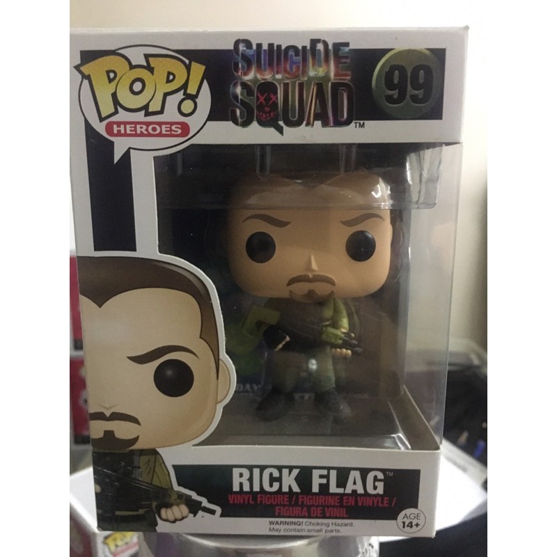 Funko Pop - Rick Flag #99 | Shopee Brasil
