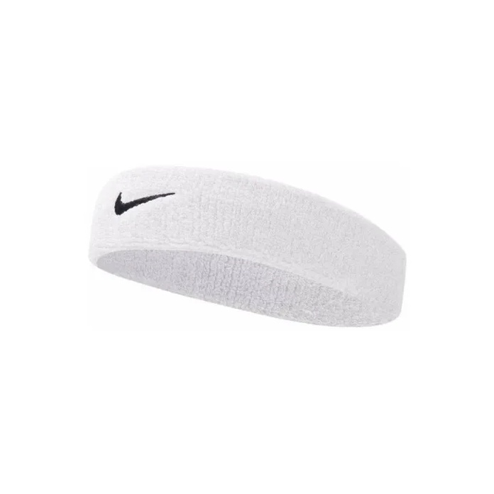 Testeira Nike Swoosh Headband - Branca | Shopee Brasil