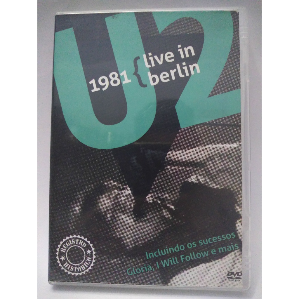 DVD U2 – 1981 { Live In Berlin | Shopee Brasil