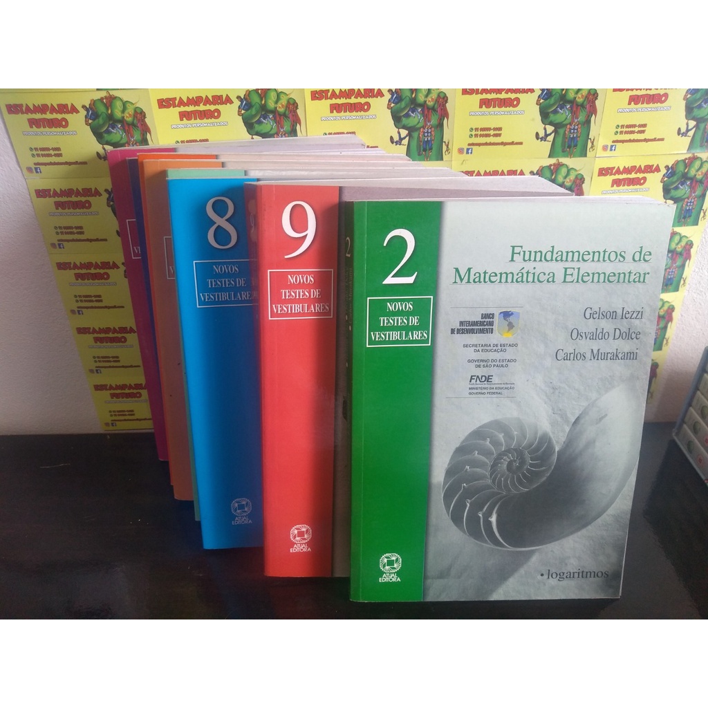 Livros Fundamentos de Matemática Elementar (unidade) - Faz a Boa!