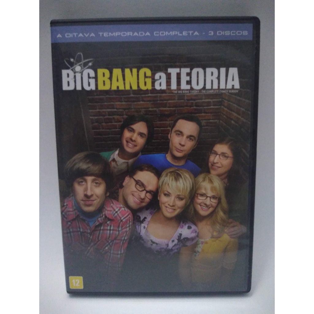 Box DVD: Big Bang Theory - 8ª Temporada Completa (3 Discos) | Shopee Brasil