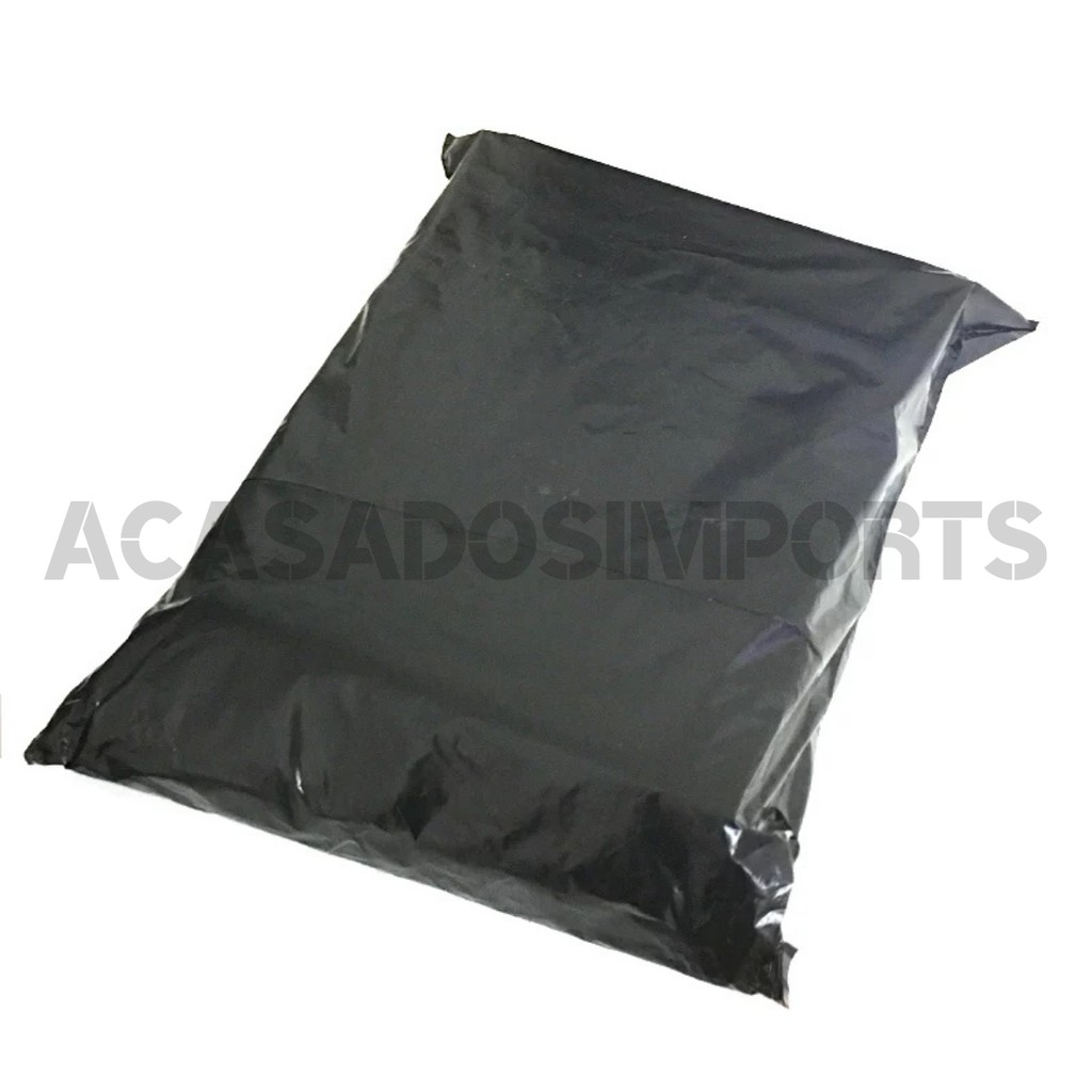 Envelope plastico de segurança 15x20 cm 50 unidades cinza preto escuro ...