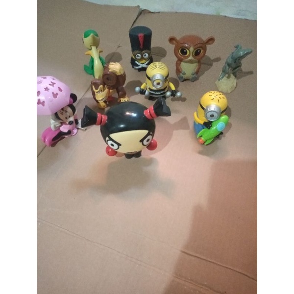 lote com 10 bonecos personagens diversos | Shopee Brasil
