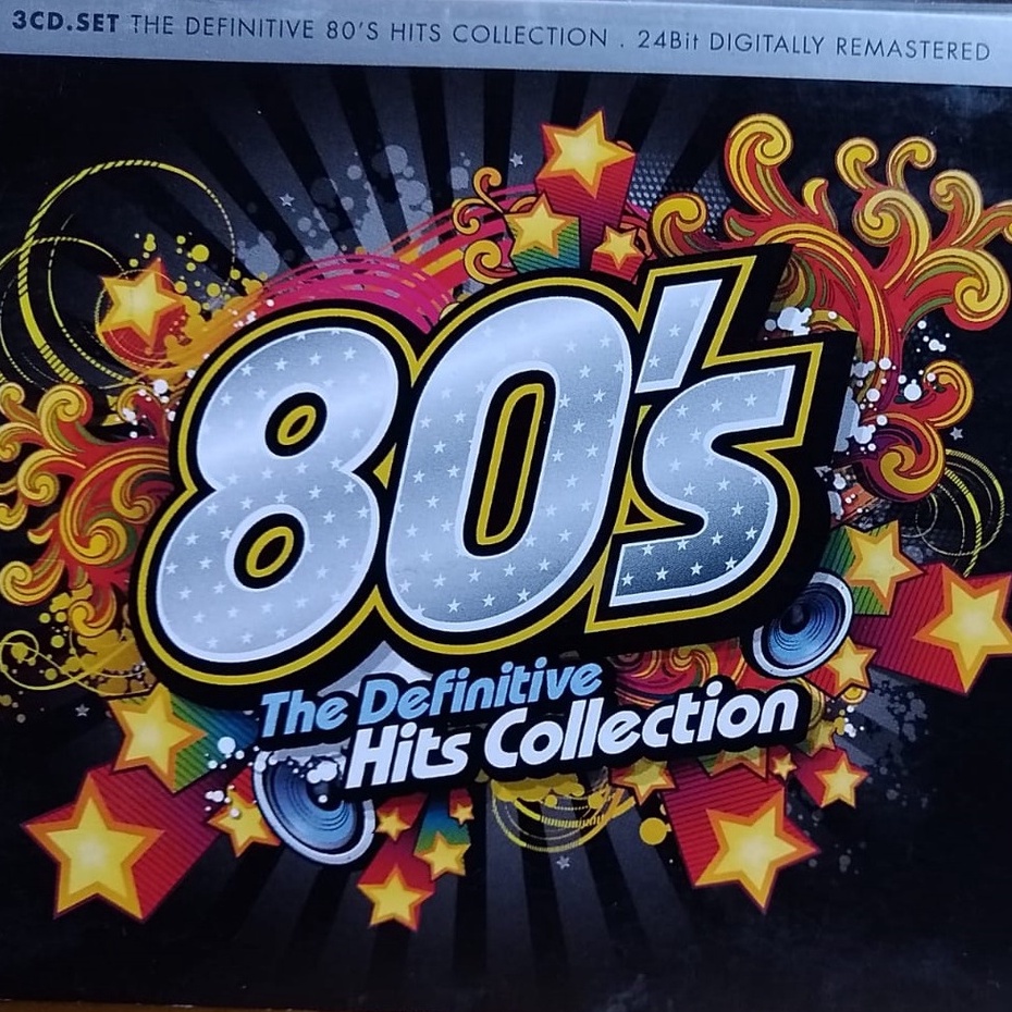 CD 80'S THE DEFINITIVE HITS COLLECTION DIGIBOX 3CD SET - GRAVAÇÕES ...
