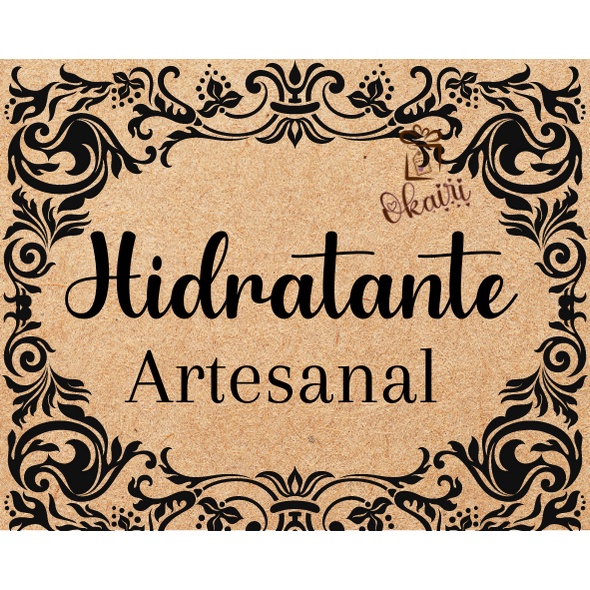 18Unidades-Rótulo/Etiqueta adesiva cor kraft para Produtos artesanais ...
