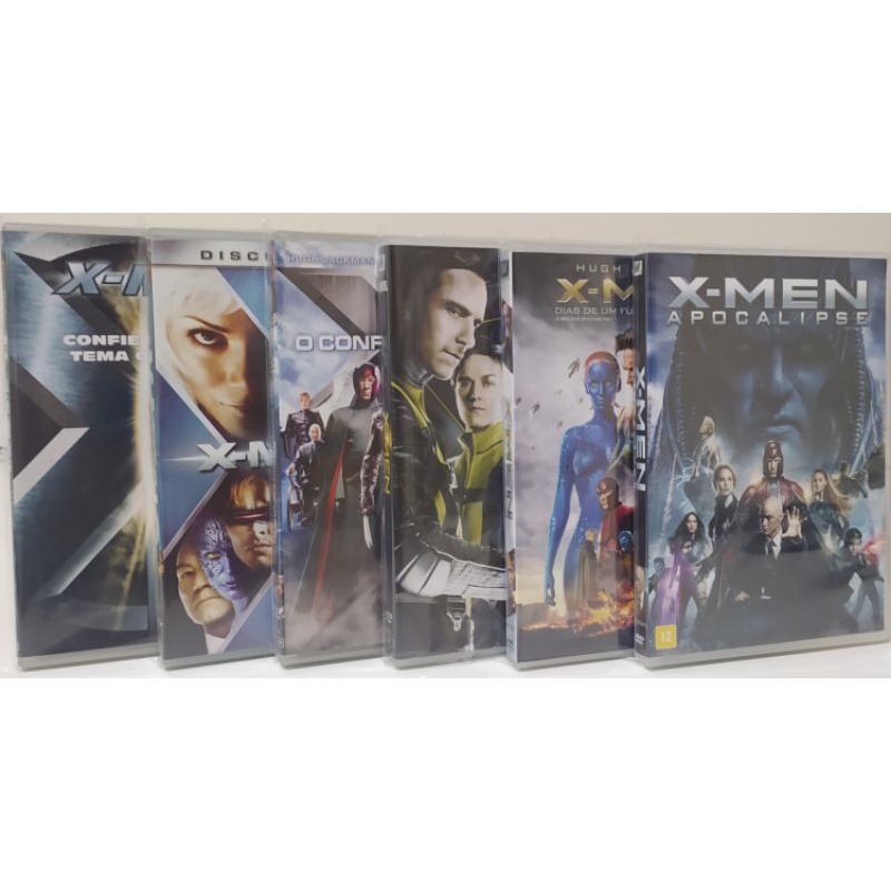 Coleção completa X-Men (6 filmes) - Nova e Lacrada | Shopee Brasil