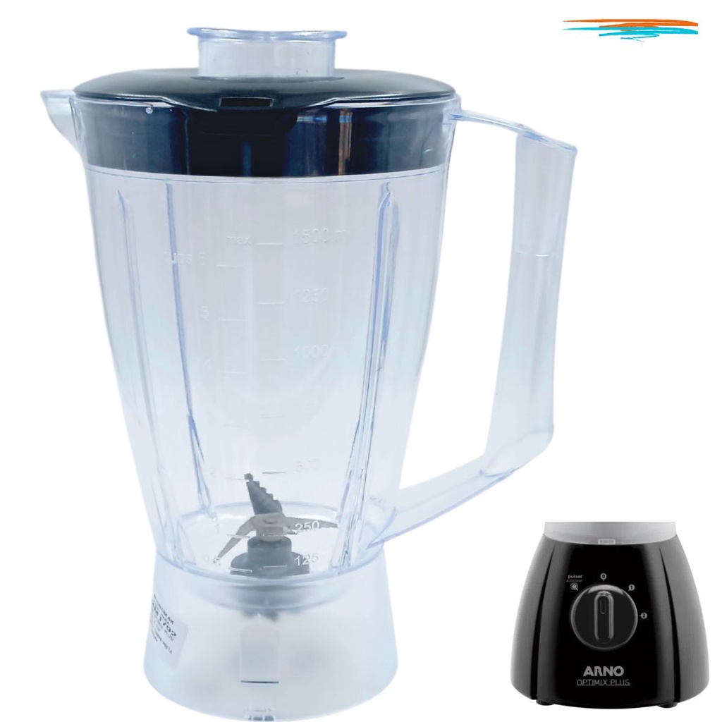 Jarra Copo de Liquidificador Arno Optimix Plus LN27 Forte | Shopee Brasil