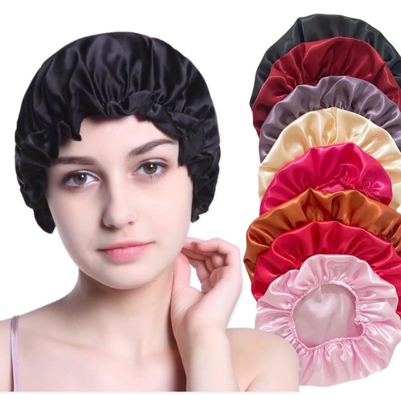 Touca de Cetim Antifrizz Cetim Alto Brilho Ideal Para Umectação ...