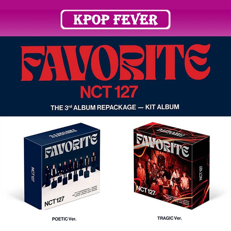 Nct 127 - FAVORITE Kit Favorita Kihno (Álbum + 3a Recipa) | Shopee Brasil
