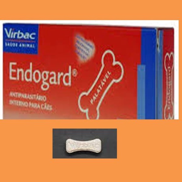 Endogard Antiparasitário, Vermicida e Giardicida para cães até 30 kg ...