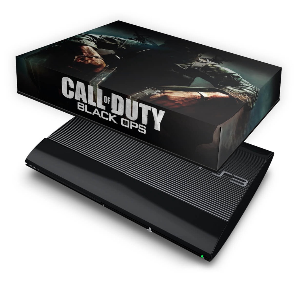 Capa PS3 Super Slim Anti Poeira - Call O Duty Black Ops | Shopee Brasil