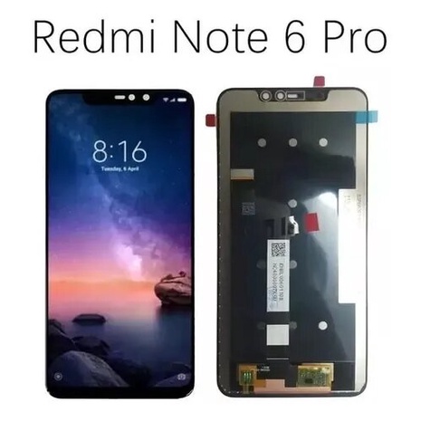 Tela Frontal Lcd Celular Xiaomi Note 6 Pro Completa | Shopee Brasil