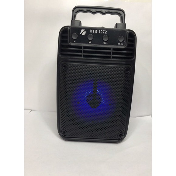 Caixa de som Bluetooth 4” KTS-1272 entrada Microfone | Shopee Brasil