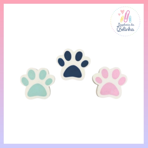 Borracha KAZ Formato de Patinha Pet | Shopee Brasil