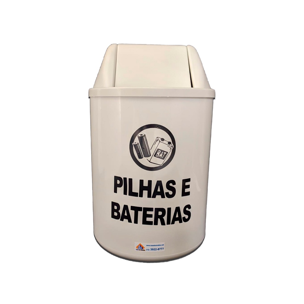 Lixeira Para Dispensar Pilhas E Baterias - Coletor De Pilhas | Shopee ...