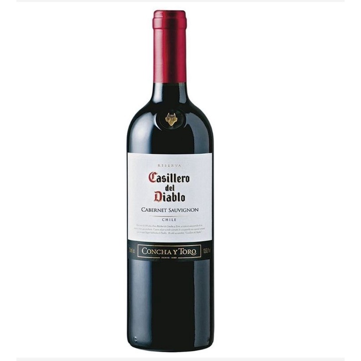 Vinho Chile Cassilero Del Diablo Cabernet Sauvignon Tinto 750ml ...