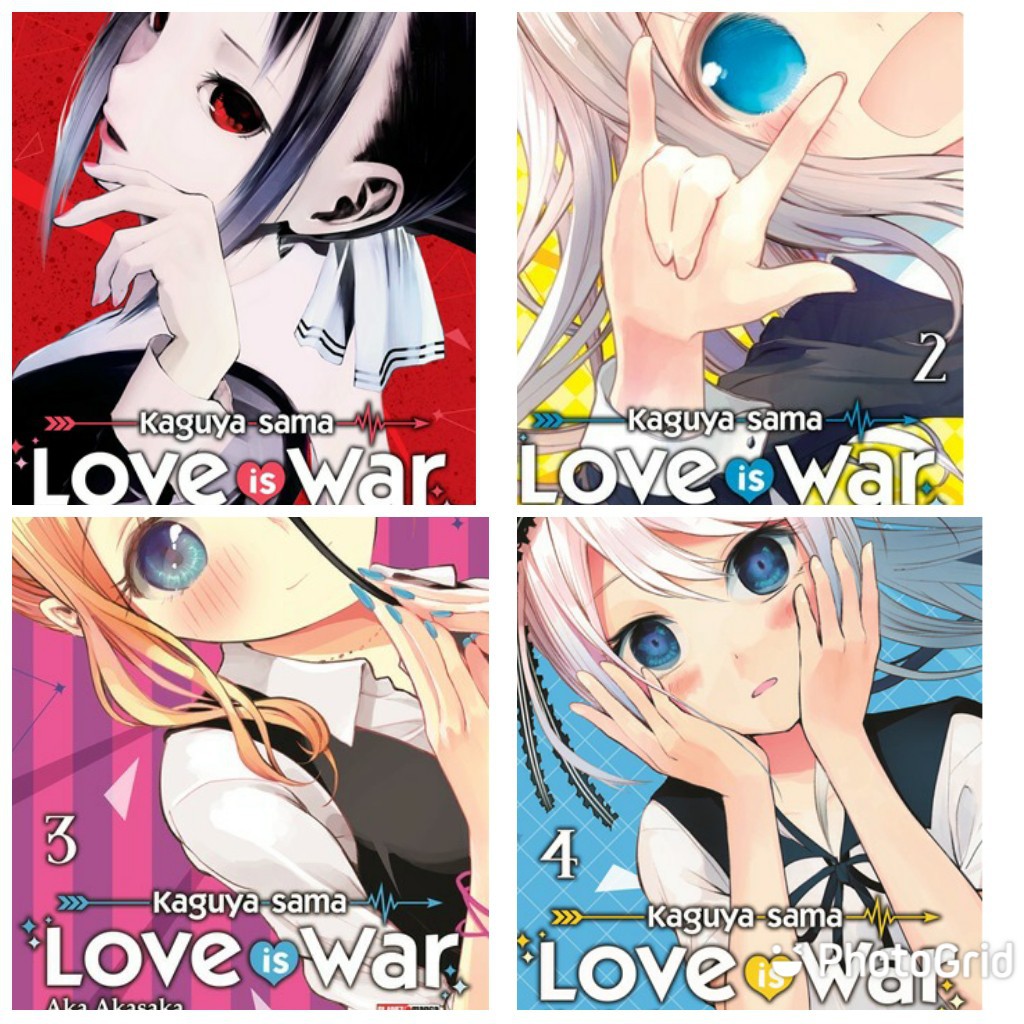 Mangá Kaguya Sama Love is War - Vol. 1 ao 14 (volumes avulsos) Lacrado - Em Português | Shopee ...