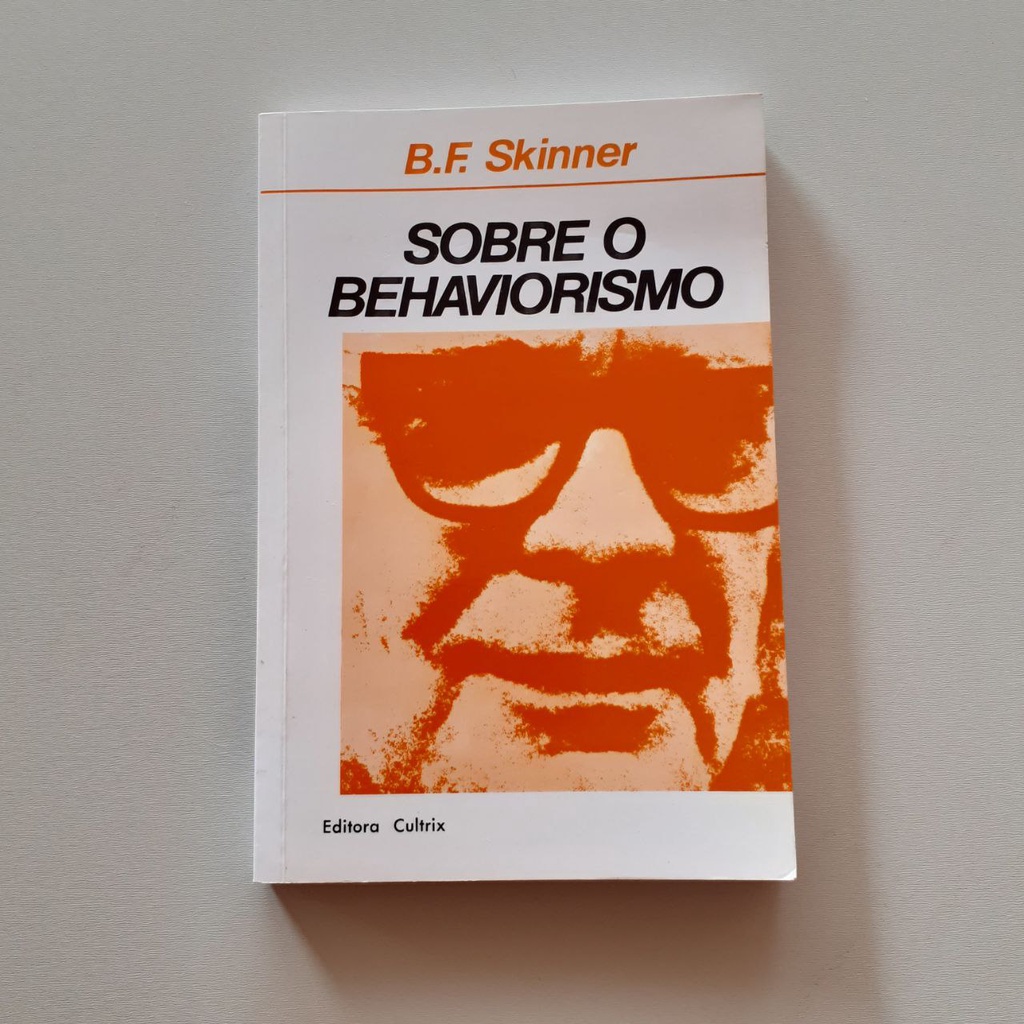 Livro Sobre o Behaviorismo - B. F. Skinner | Shopee Brasil