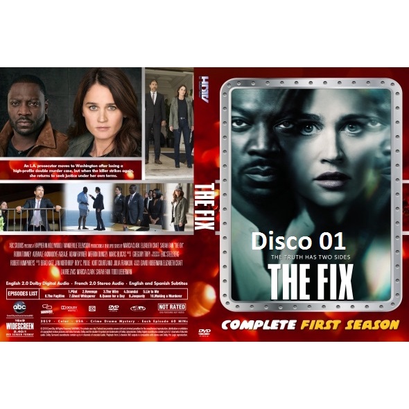 Dvd The Fix - 1ª Temporada Completa - Legendado ou Dublado - 02 Discos ...