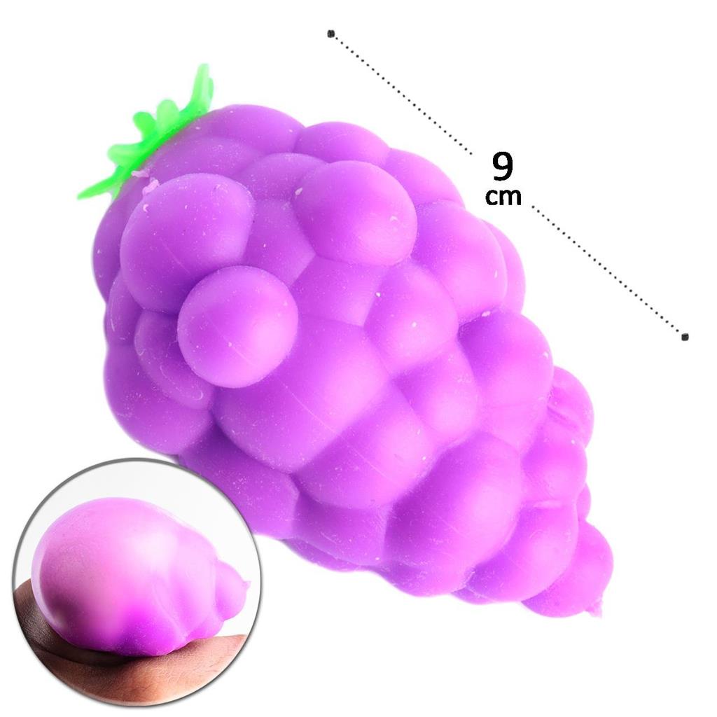 Uva fruta anti stress squishy anti stresse fidget toy | Shopee Brasil