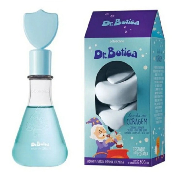 Kit Dr Botica Poção Da Coragem: Colônia + Sabonete Em Barra | Shopee Brasil
