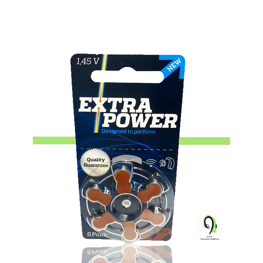 Pilha para Aparelho Auditivo 312 - Extra Power 60 Unidades | Shopee Brasil