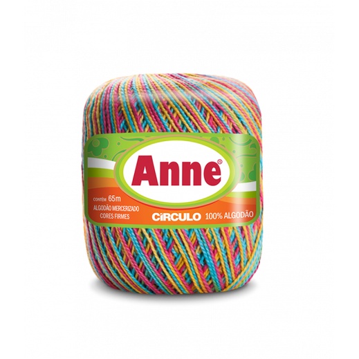 Linha Anne 65m Multicolor Círculo | Shopee Brasil