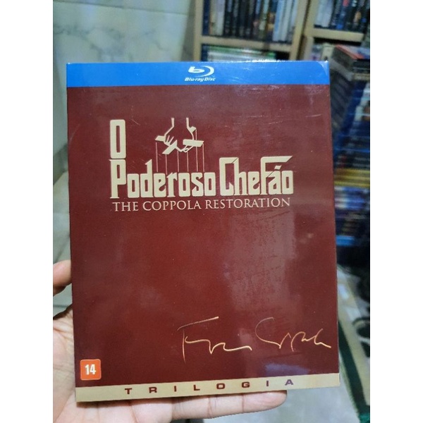 Blu-ray O Poderoso Chefão The Coppola Restoration Trilogia Lacrado ...