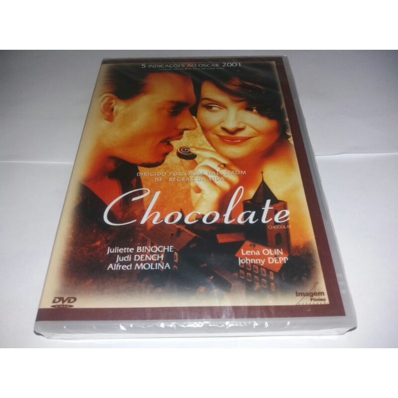 Dvd - Chocolate - 2000 - Juliette Binoche - Johnny Depp - Dublado ...