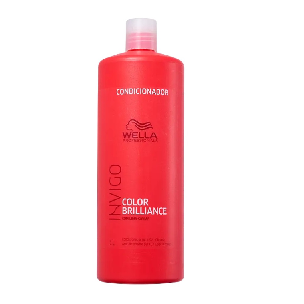Wella Prof. Invigo Color Brilliance Condicionador 1L | Shopee Brasil