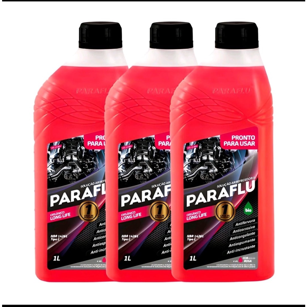 Aditivo Paraflu 1l - Pronto Uso Rosa | Shopee Brasil