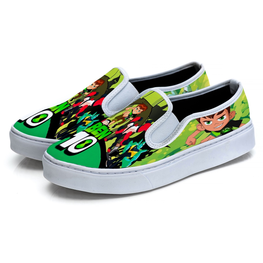 Tenis Slip On Sapatinho Ben 10 Novidade | Shopee Brasil
