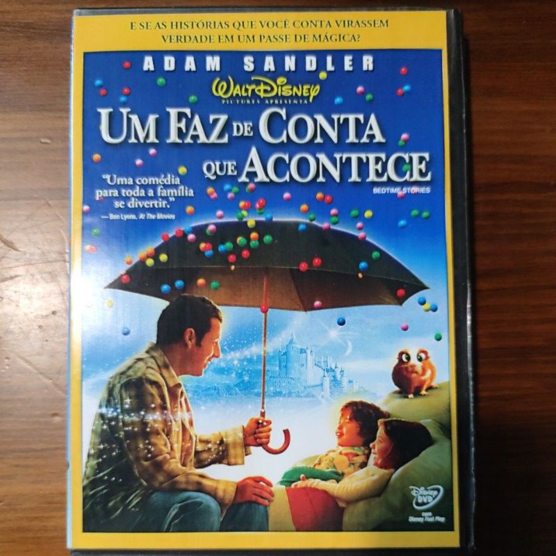 DVD Original Um Faz de Conta que Acontece ADM Sandler | Shopee Brasil