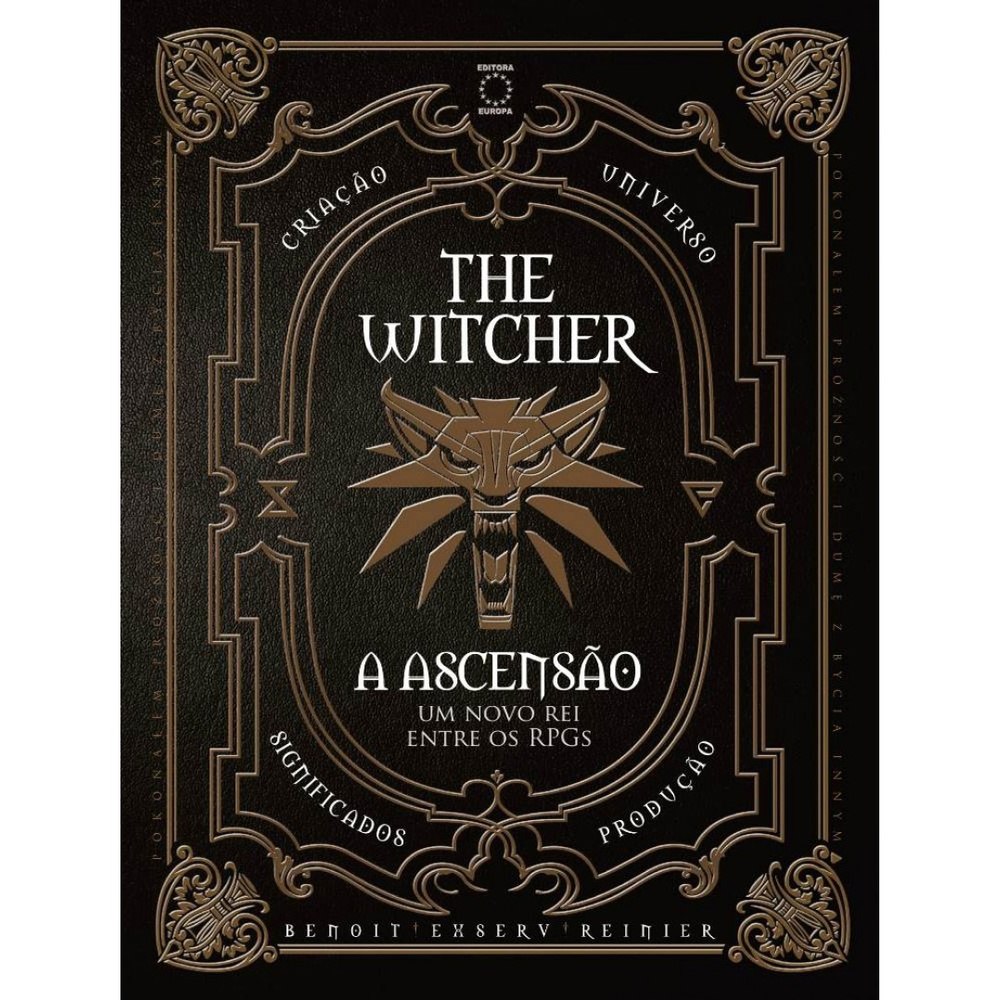 Livro The Witcher A Ascensão - Um Novo Rei Entre os RPGs | Shopee Brasil