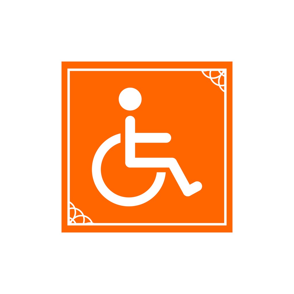 Placa Sinalização- Deficiente Físico | Shopee Brasil