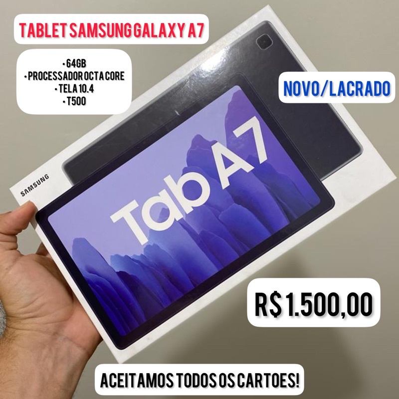 Tablet Samsung Galaxy A7 64gb | Shopee Brasil