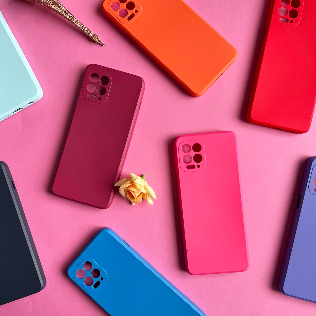 Capinha Para Motorola Moto G100 / Capa Case Silicone Aveludada Colorida ... Capinha Para Motorola Moto G100 / Capa Case Silicone Aveludada Colorida ...