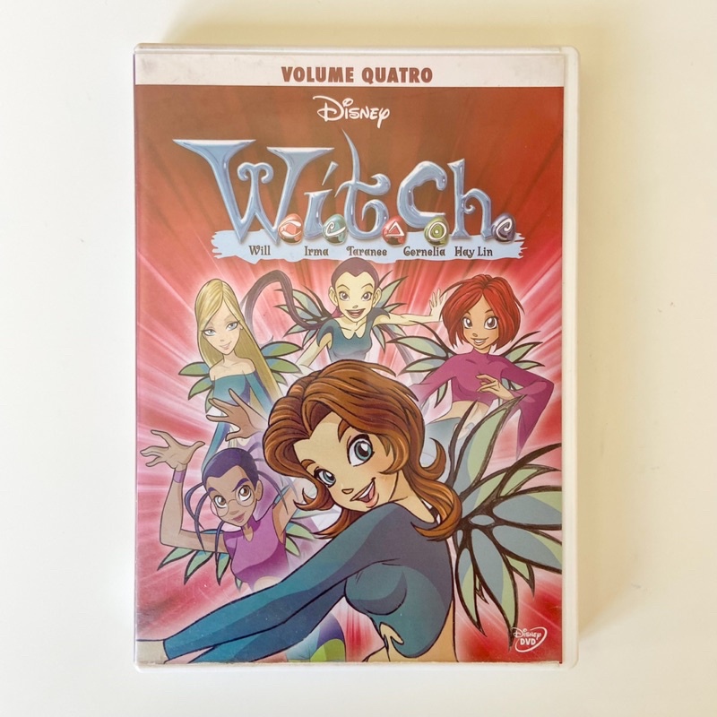 dvd witch W.I.T.C.H - volume 4 com encarte | desenho infantil | Shopee ...