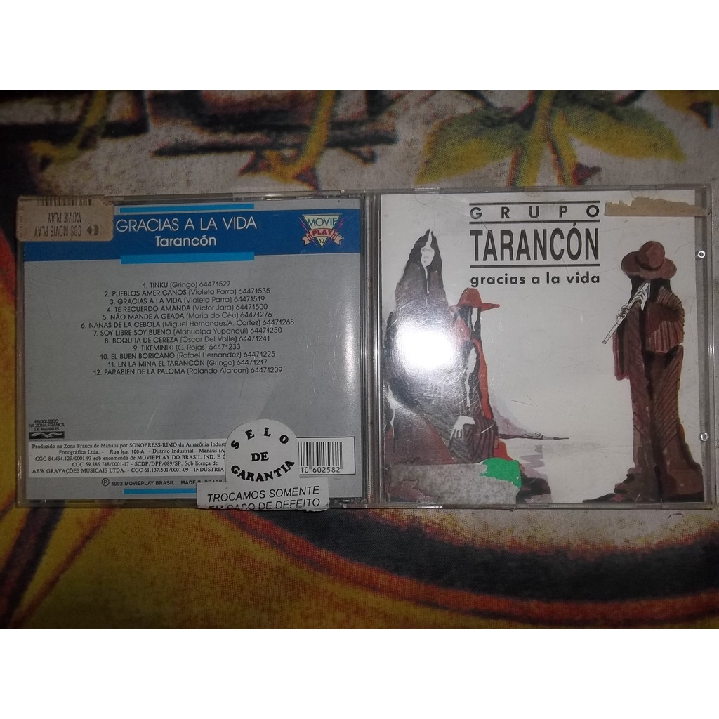 cd grupo taracón gracias a la vida | Shopee Brasil