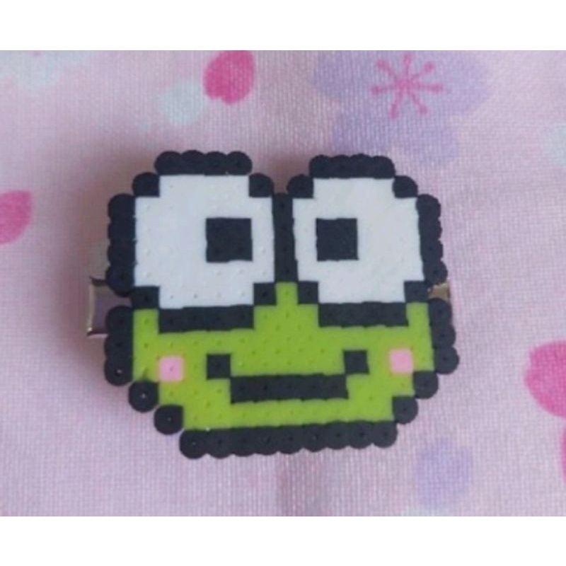Presilha Keroppi Pixel Art | Shopee Brasil