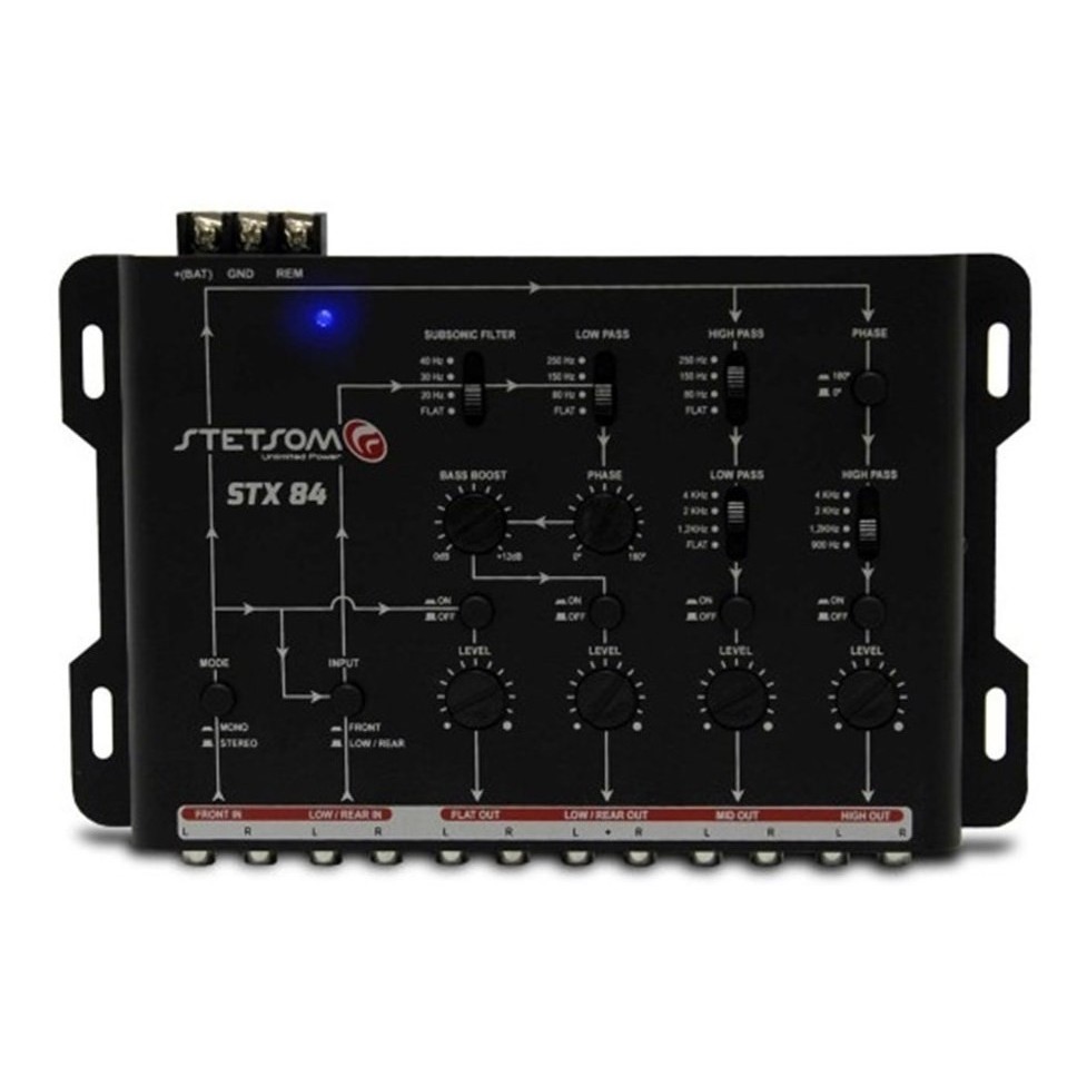 Crossover Stetsom Stx84 4 Canais Mono Stereo | Shopee Brasil
