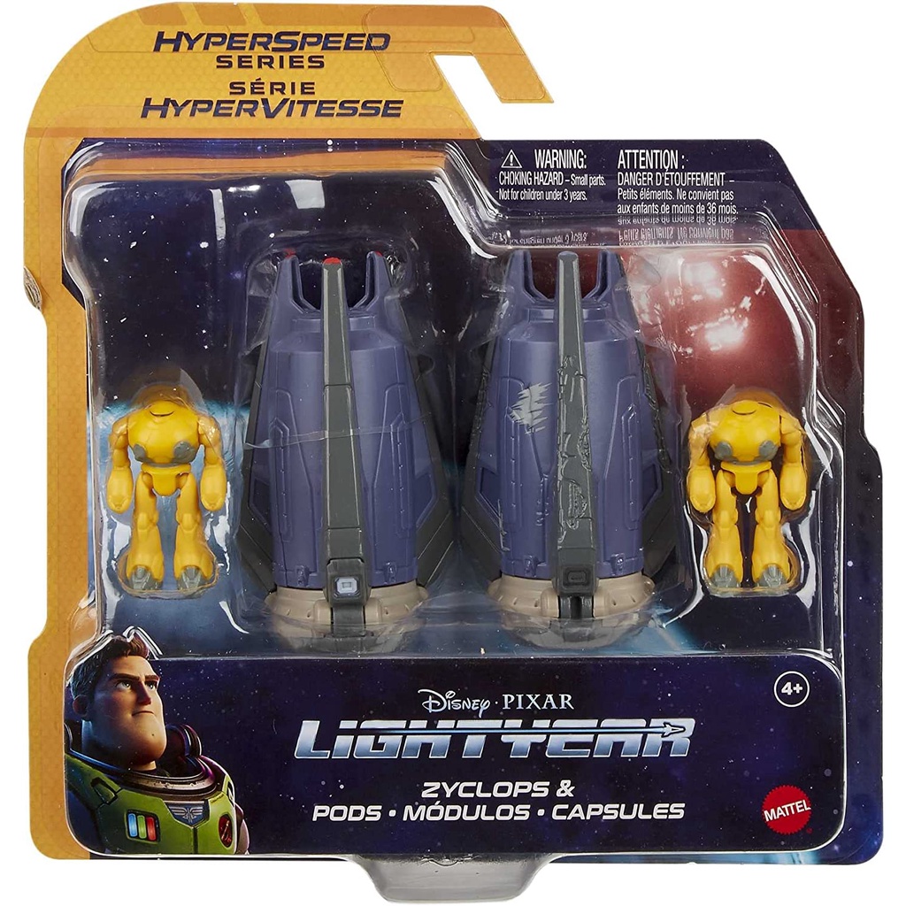 Disney Pixar Hyperspeed Lightyear Cyclops e Módulos Mattel | Shopee Brasil