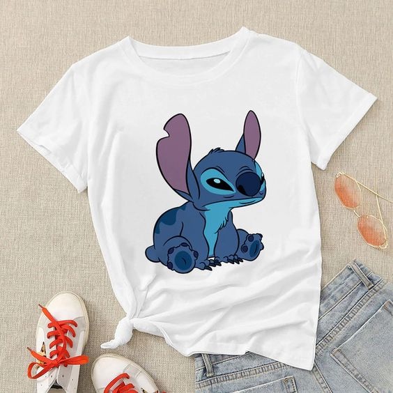 Camisa Camiseta Lilo Stich Bravo Desenho | Shopee Brasil