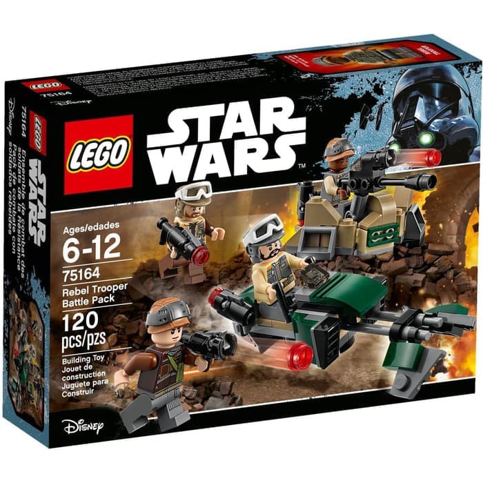 LEGO 75164-Star Wars-Pacote De Batalhas De Trooper Rebel | Shopee Brasil