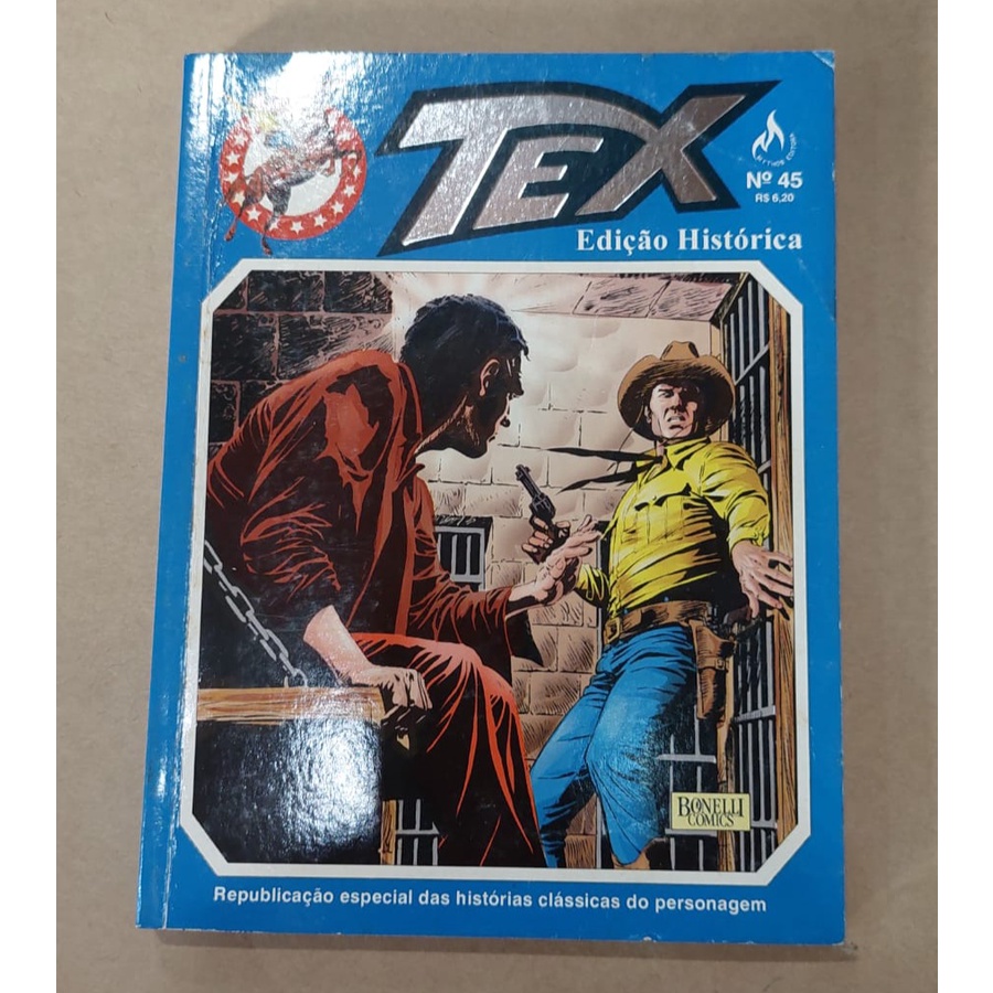Tex Edição Historica 45 Os Encapuzados | Shopee Brasil