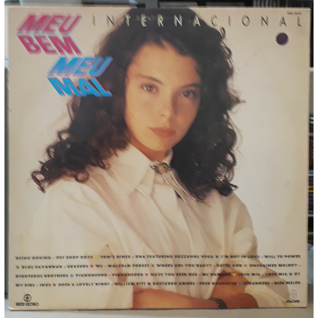 LP Disco De Vinil Meu Bem Meu Mal - Trilha Internacional Da Novela - LP Excelente Capa Ótima Ler ...