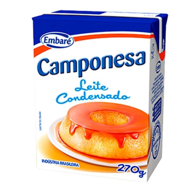 Leite Condensado Embaré Camponesa 270g | Shopee Brasil