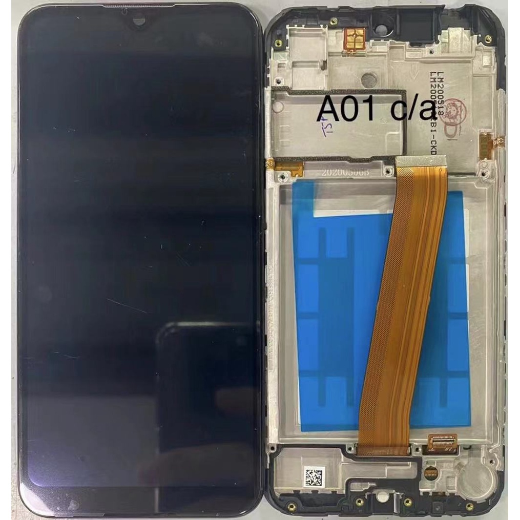 Tela Frontal Display Touch A01 A015M A01M Com Aro Original | Shopee Brasil