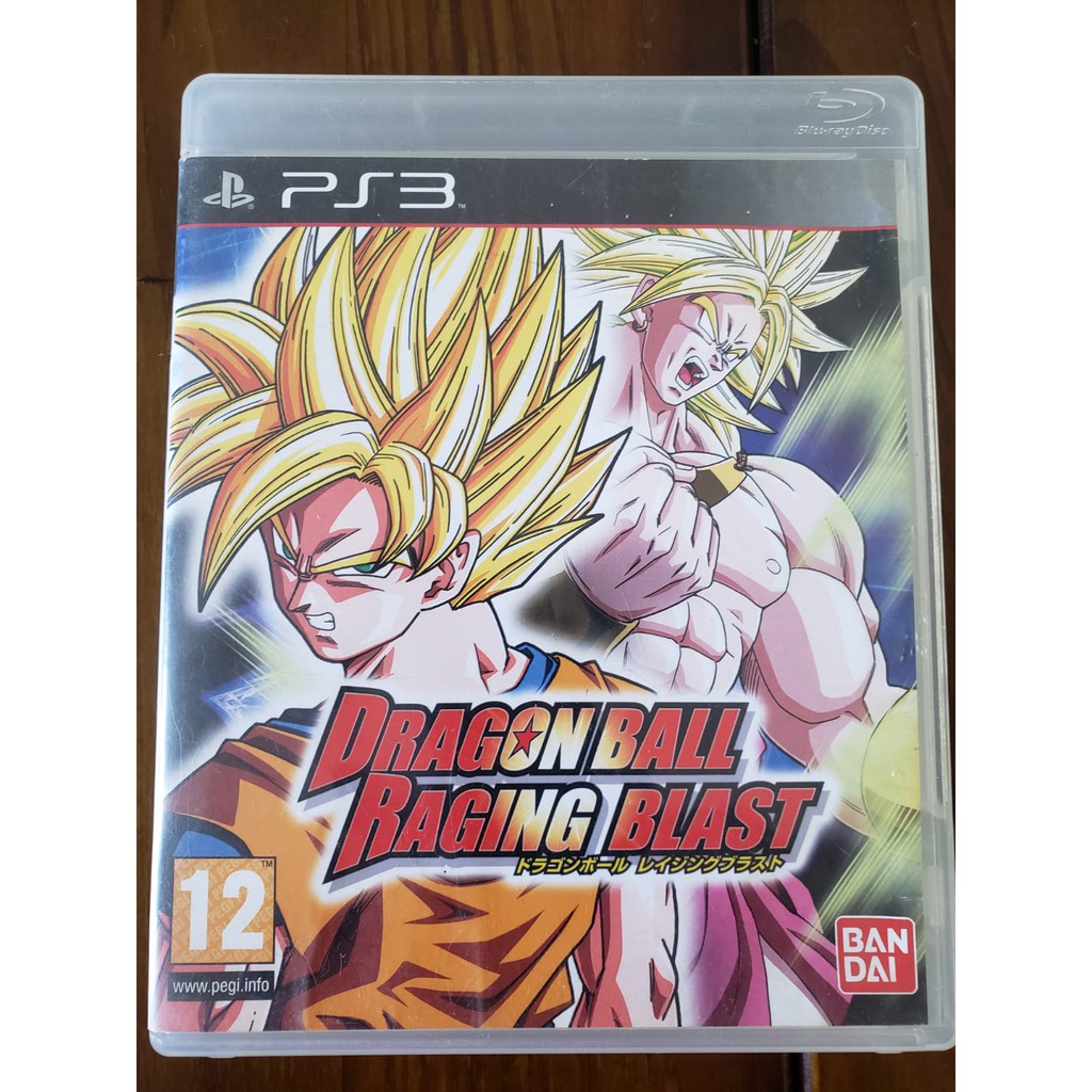Dragon Ball Raging Blast - Ps3, playstation 3, mídia física. | Shopee Brasil