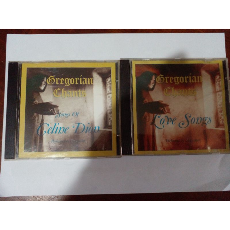cd Gregorian Chants ( 2 cds - Love songs/ Celine Dion) | Shopee Brasil